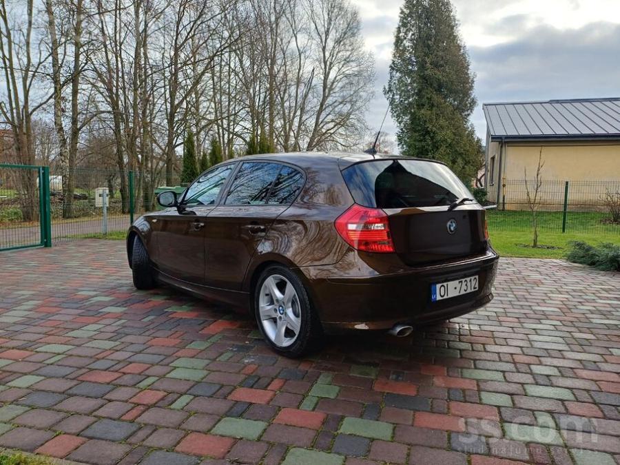 Brown BMW 118 2011 in Bauska, with an engine capacity of 2.00 L and mileage of 229 thousand km for 5500 €, photo 5 on AUTOMOTO.COM.LV