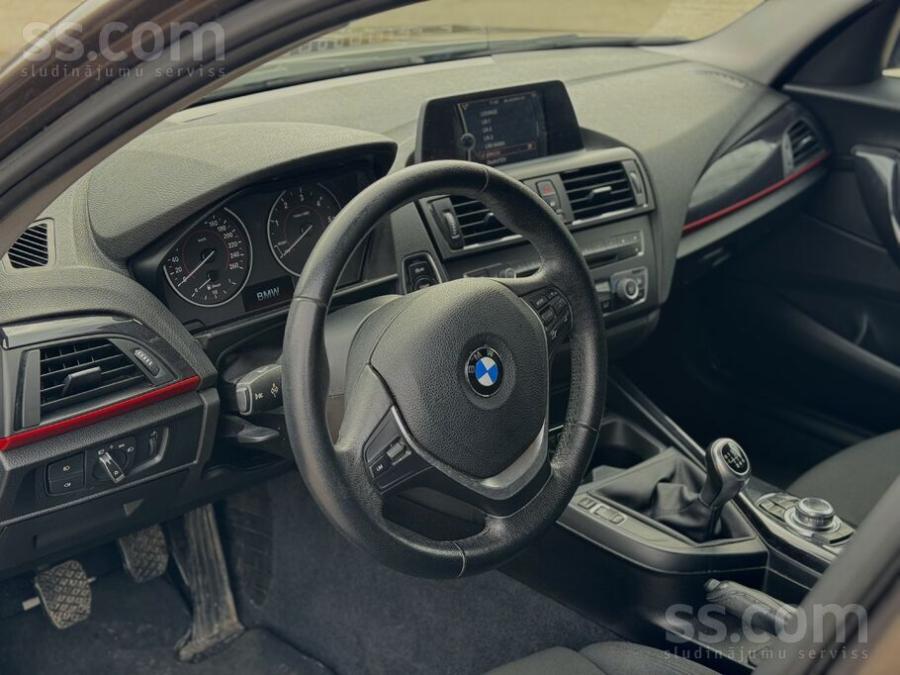 Brūns BMW 118 2014 Rīga, ar dzinēja tilpumu 2.00 L un nobraukumu 224 tūkst. km par 8900 €, foto 8 vietnē AUTOMOTO.COM.LV