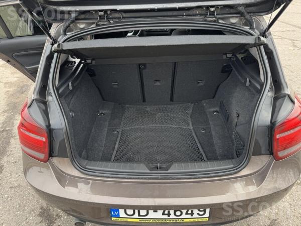 Brūns BMW 118 2014 Rīga, ar dzinēja tilpumu 2.00 L un nobraukumu 224 tūkst. km par 8900 €, foto 10 vietnē AUTOMOTO.COM.LV