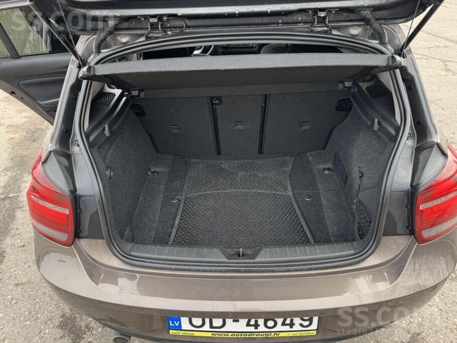 Brūns BMW 118 2014 Rīga, ar dzinēja tilpumu 2.00 L un nobraukumu 224 tūkst. km par 8900 €, foto 11 vietnē AUTOMOTO.COM.LV