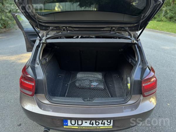 Brūns BMW 118 2014 Rīga, ar dzinēja tilpumu 2.00 L un nobraukumu 224 tūkst. km par 8600 €, foto 9 vietnē AUTOMOTO.COM.LV