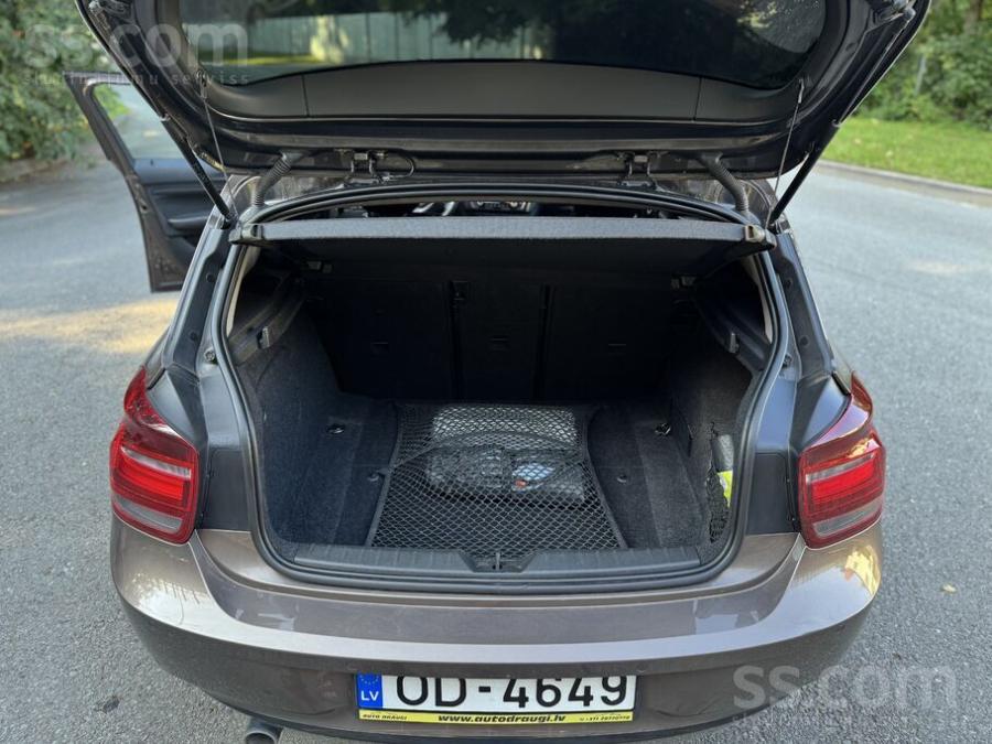 Brūns BMW 118 2014 Rīga, ar dzinēja tilpumu 2.00 L un nobraukumu 224 tūkst. km par 8600 €, foto 10 vietnē AUTOMOTO.COM.LV