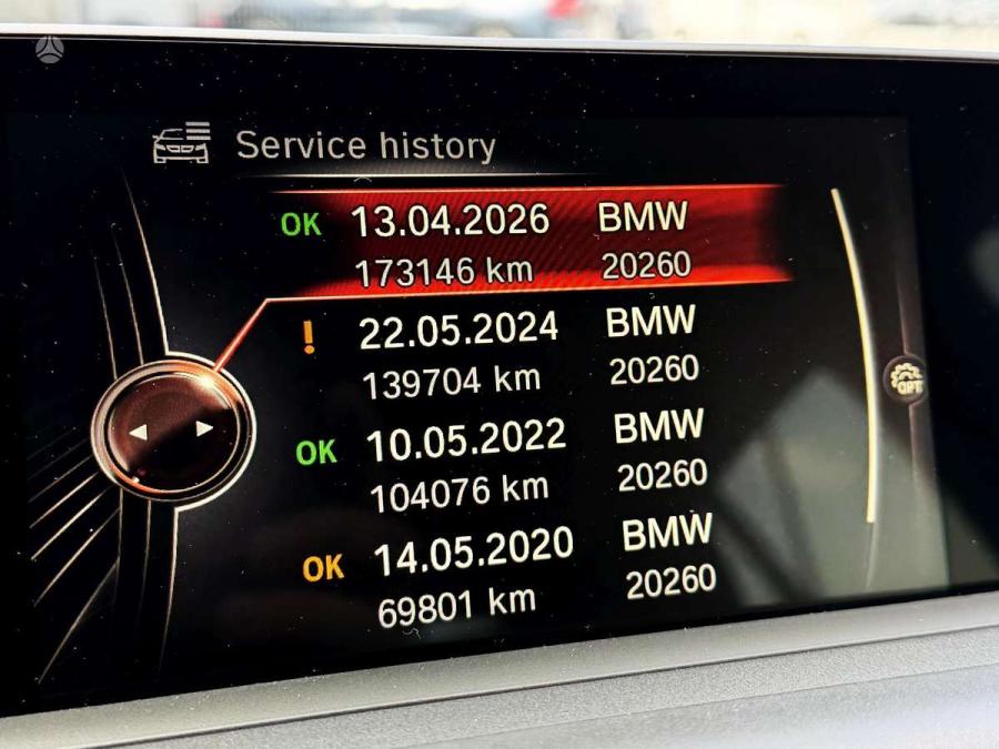 Brown BMW 118 2017 in Kaunas, with an engine capacity of 1.50 L and mileage of 177 thousand km for 9500 €, photo 11 on AUTOMOTO.COM.LV
