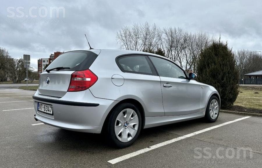 BMW 118 2007 in Riga, with an engine capacity of 2.00 L and mileage of 205 thousand km for 1950 €, photo 4 on AUTOMOTO.COM.LV