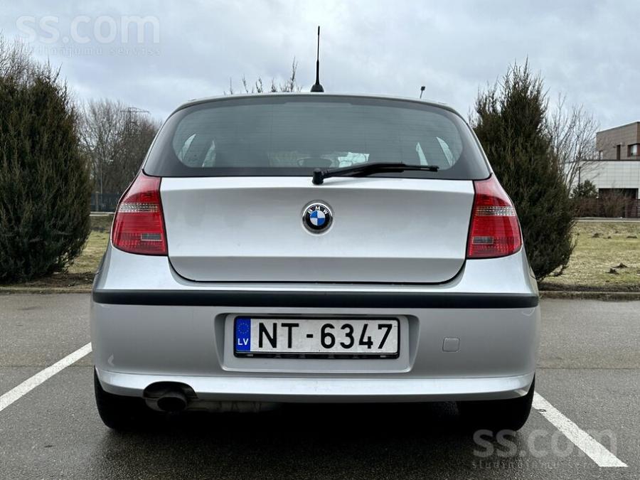 BMW 118 2007 in Riga, with an engine capacity of 2.00 L and mileage of 205 thousand km for 1950 €, photo 6 on AUTOMOTO.COM.LV