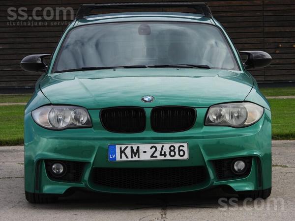 Green BMW 118 2008 in Riga, with an engine capacity of 2.00 L and mileage of 306 thousand km for 6500 €, photo 2 on AUTOMOTO.COM.LV