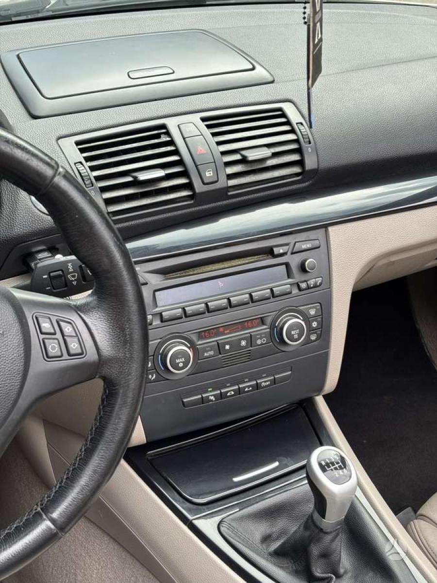 Pelēks BMW 118 2008 Viļņa, ar dzinēja tilpumu 2.00 L un nobraukumu 211 tūkst. km par 5200 €, foto 18 vietnē AUTOMOTO.COM.LV