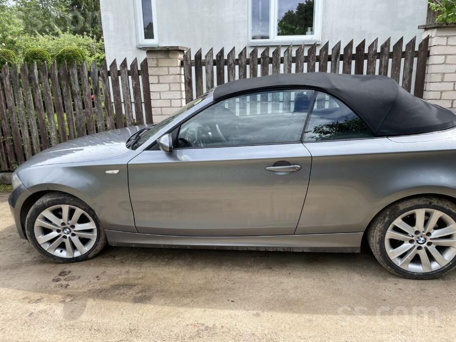 Grey BMW 118 2009 in Ogre, with an engine capacity of 2.00 L and mileage of 272 thousand km for 4650 €, photo 3 on AUTOMOTO.COM.LV