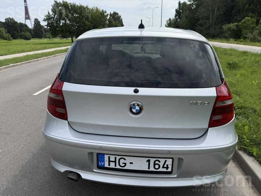 Pelēks BMW 118 2008 Rīga, ar dzinēja tilpumu 2.00 L un nobraukumu 271 tūkst. km par 3600 €, foto 6 vietnē AUTOMOTO.COM.LV
