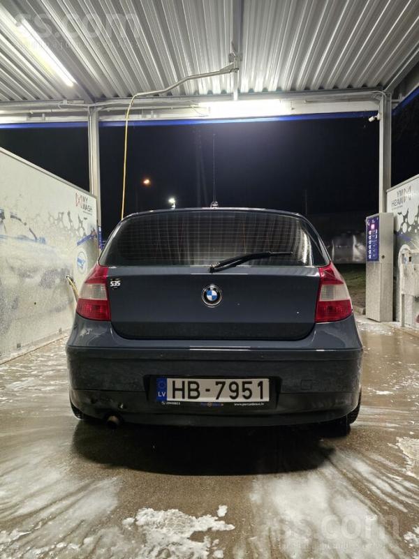Grey BMW 118 2005 in Valmiera, with an engine capacity of 2.00 L and mileage of 448 thousand km for 2150 €, photo 5 on AUTOMOTO.COM.LV