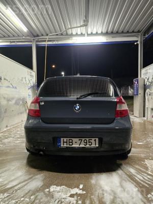 Grey BMW 118 2005 in Valmiera, with an engine capacity of 2.00 L and mileage of 448 thousand km for 2150 €, photo 5 on AUTOMOTO.COM.LV