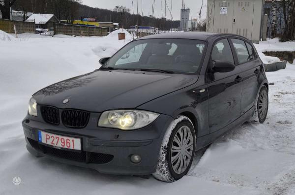 Pelēks BMW 118 2005 Kauņa, ar dzinēja tilpumu 2.00 L un nobraukumu 300 tūkst. km par 2750 €, foto 1 vietnē AUTOMOTO.COM.LV