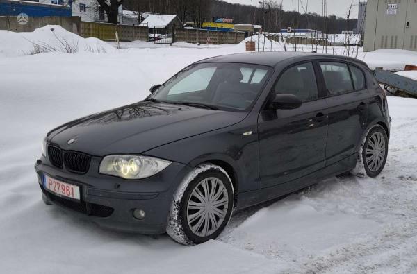 Pelēks BMW 118 2005 Kauņa, ar dzinēja tilpumu 2.00 L un nobraukumu 300 tūkst. km par 2750 €, foto 2 vietnē AUTOMOTO.COM.LV