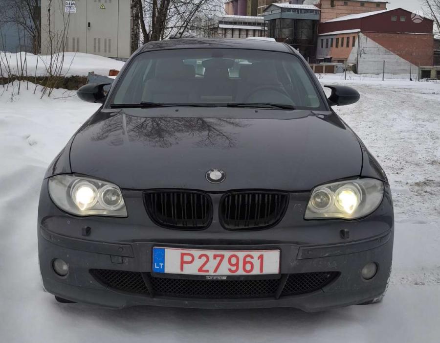 Pelēks BMW 118 2005 Kauņa, ar dzinēja tilpumu 2.00 L un nobraukumu 300 tūkst. km par 2750 €, foto 3 vietnē AUTOMOTO.COM.LV