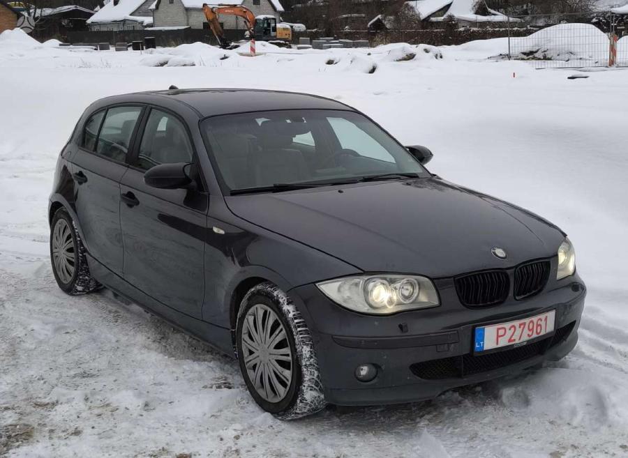 Pelēks BMW 118 2005 Kauņa, ar dzinēja tilpumu 2.00 L un nobraukumu 300 tūkst. km par 2750 €, foto 4 vietnē AUTOMOTO.COM.LV