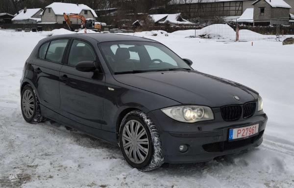 Pelēks BMW 118 2005 Kauņa, ar dzinēja tilpumu 2.00 L un nobraukumu 300 tūkst. km par 2750 €, foto 5 vietnē AUTOMOTO.COM.LV