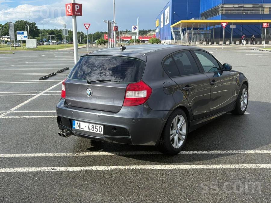 Grey BMW 118 2005 in Riga, with an engine capacity of 2.00 L and mileage of 231 thousand km for 2990 €, photo 5 on AUTOMOTO.COM.LV