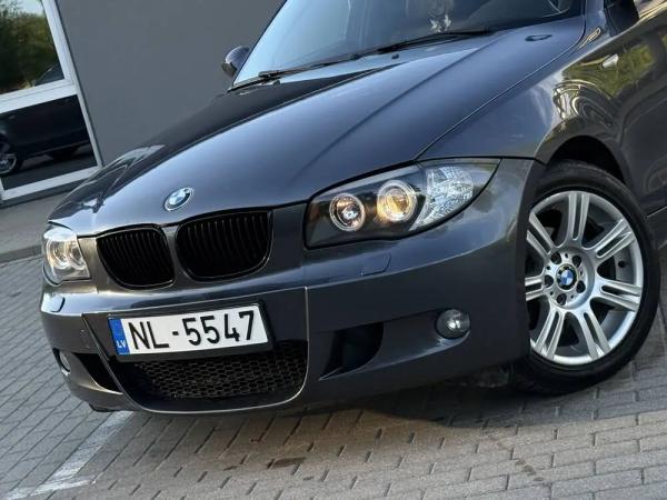 Pelēks BMW 118 2005 Jūrmala, ar dzinēja tilpumu 2.00 L un nobraukumu 298 tūkst. km par 1950 €, foto 2 vietnē AUTOMOTO.COM.LV