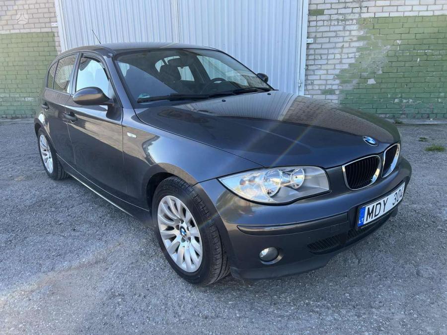 Pelēks BMW 118 2005 Radviliškis, ar dzinēja tilpumu 1.80 L un nobraukumu 243 tūkst. km par 2950 €, foto 1 vietnē AUTOMOTO.COM.LV