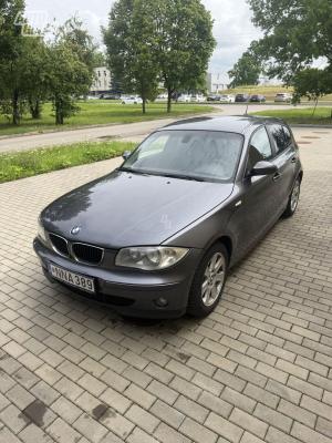 Pelēks BMW 118 2005 Kauņa, ar dzinēja tilpumu 2.00 L un nobraukumu 352 tūkst. km par 1900 €, foto 6 vietnē AUTOMOTO.COM.LV