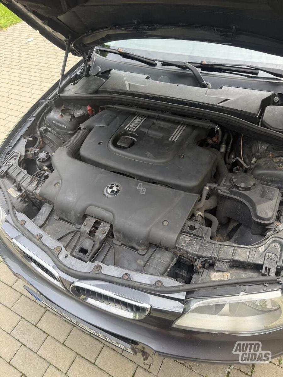 Pelēks BMW 118 2005 Kauņa, ar dzinēja tilpumu 2.00 L un nobraukumu 352 tūkst. km par 1900 €, foto 13 vietnē AUTOMOTO.COM.LV