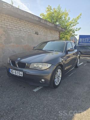 Grey BMW 118 2005 in Jelgava, with an engine capacity of 2.00 L and mileage of 299 thousand km for 2500 €, photo 1 on AUTOMOTO.COM.LV