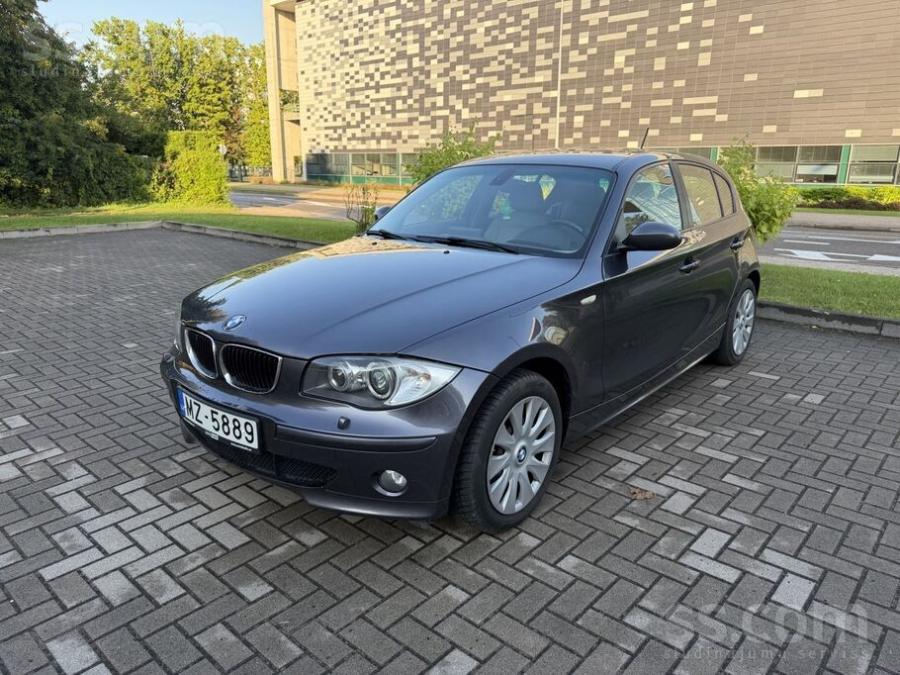Pelēks BMW 118 2005 Jelgava, ar dzinēja tilpumu 2.00 L un nobraukumu 235 tūkst. km par 2750 €, foto 1 vietnē AUTOMOTO.COM.LV