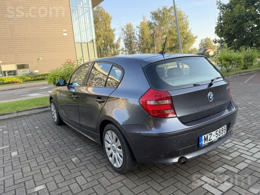 Pelēks BMW 118 2005 Jelgava, ar dzinēja tilpumu 2.00 L un nobraukumu 235 tūkst. km par 2750 €, foto 4 vietnē AUTOMOTO.COM.LV