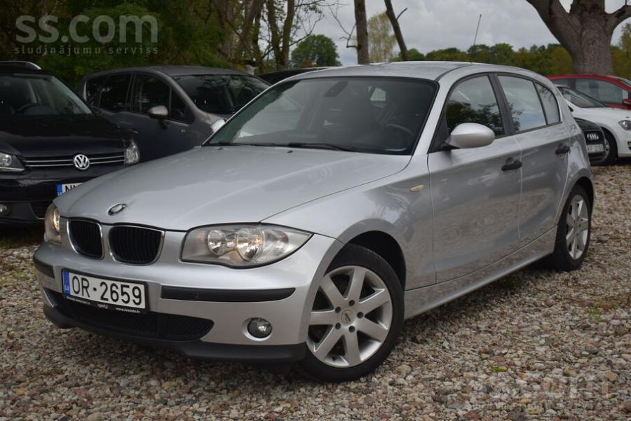 Pelēks BMW 118 2005 Kuldīga, ar dzinēja tilpumu 2.00 L un nobraukumu 0 tūkst. km par 4390 €, foto 1 vietnē AUTOMOTO.COM.LV