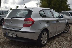 Pelēks BMW 118 2005 Kuldīga, ar dzinēja tilpumu 2.00 L un nobraukumu 0 tūkst. km par 4390 €, foto 3 vietnē AUTOMOTO.COM.LV