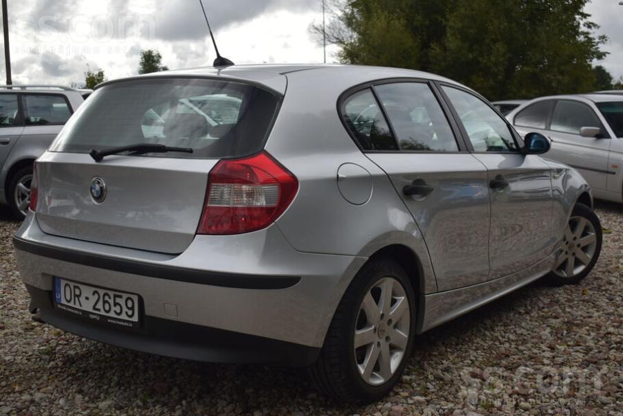 Pelēks BMW 118 2005 Kuldīga, ar dzinēja tilpumu 2.00 L un nobraukumu 0 tūkst. km par 4390 €, foto 3 vietnē AUTOMOTO.COM.LV