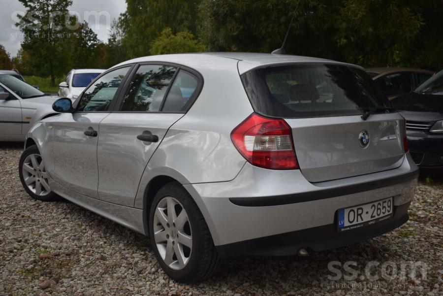 Pelēks BMW 118 2005 Kuldīga, ar dzinēja tilpumu 2.00 L un nobraukumu 0 tūkst. km par 4390 €, foto 4 vietnē AUTOMOTO.COM.LV