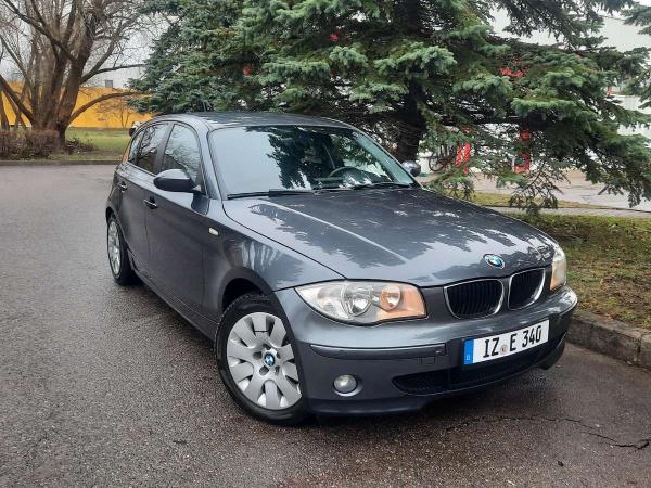 Grey BMW 118 2006 in Klaipeda, with an engine capacity of 2.00 L and mileage of 250 thousand km for 2990 €, photo 5 on AUTOMOTO.COM.LV
