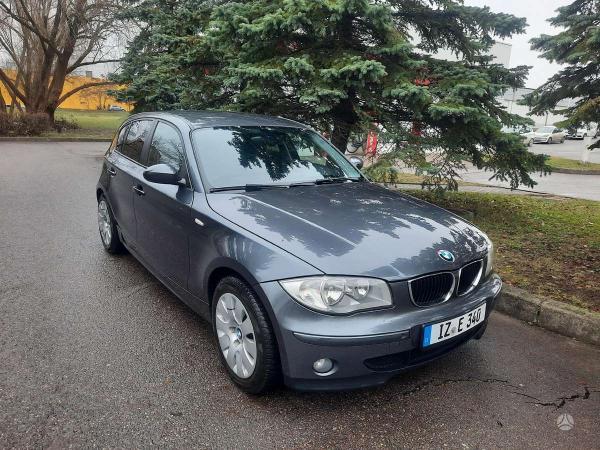 Grey BMW 118 2006 in Klaipeda, with an engine capacity of 2.00 L and mileage of 250 thousand km for 2990 €, photo 7 on AUTOMOTO.COM.LV