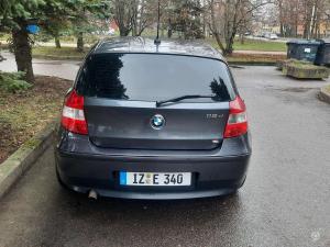 Grey BMW 118 2006 in Klaipeda, with an engine capacity of 2.00 L and mileage of 250 thousand km for 2990 €, photo 11 on AUTOMOTO.COM.LV
