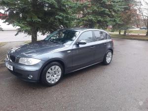 Grey BMW 118 2006 in Klaipeda, with an engine capacity of 2.00 L and mileage of 250 thousand km for 2990 €, photo 13 on AUTOMOTO.COM.LV