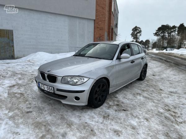 Grey BMW 118 2006 in Ukmerge, with an engine capacity of 2.00 L and mileage of 460 thousand km for 1300 €, photo 1 on AUTOMOTO.COM.LV
