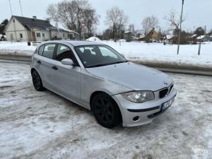 Grey BMW 118 2006 in Ukmerge, with an engine capacity of 2.00 L and mileage of 460 thousand km for 1300 €, photo 7 on AUTOMOTO.COM.LV