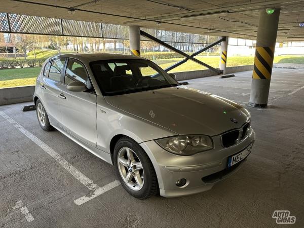 Pelēks BMW 118 2006 Viļņa, ar dzinēja tilpumu 2.00 L un nobraukumu 311 tūkst. km par 2390 €, foto 8 vietnē AUTOMOTO.COM.LV