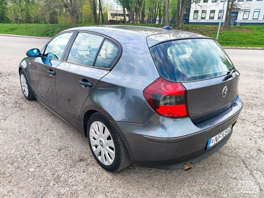 Pelēks BMW 118 2006 Kauņa, ar dzinēja tilpumu 2.00 L un nobraukumu 350 tūkst. km par 2000 €, foto 7 vietnē AUTOMOTO.COM.LV