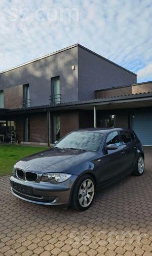 Grey BMW 118 2006 in Valmiera, with an engine capacity of 2.00 L and mileage of 388 thousand km for 4750 €, photo  on AUTOMOTO.COM.LV