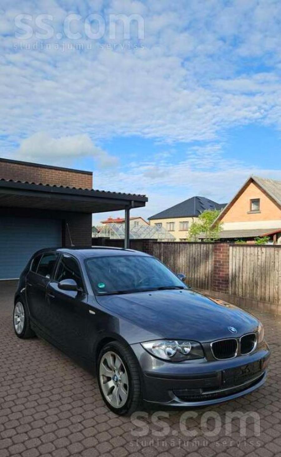 Pelēks BMW 118 2006 Valmiera, ar dzinēja tilpumu 2.00 L un nobraukumu 388 tūkst. km par 4750 €, foto 3 vietnē AUTOMOTO.COM.LV