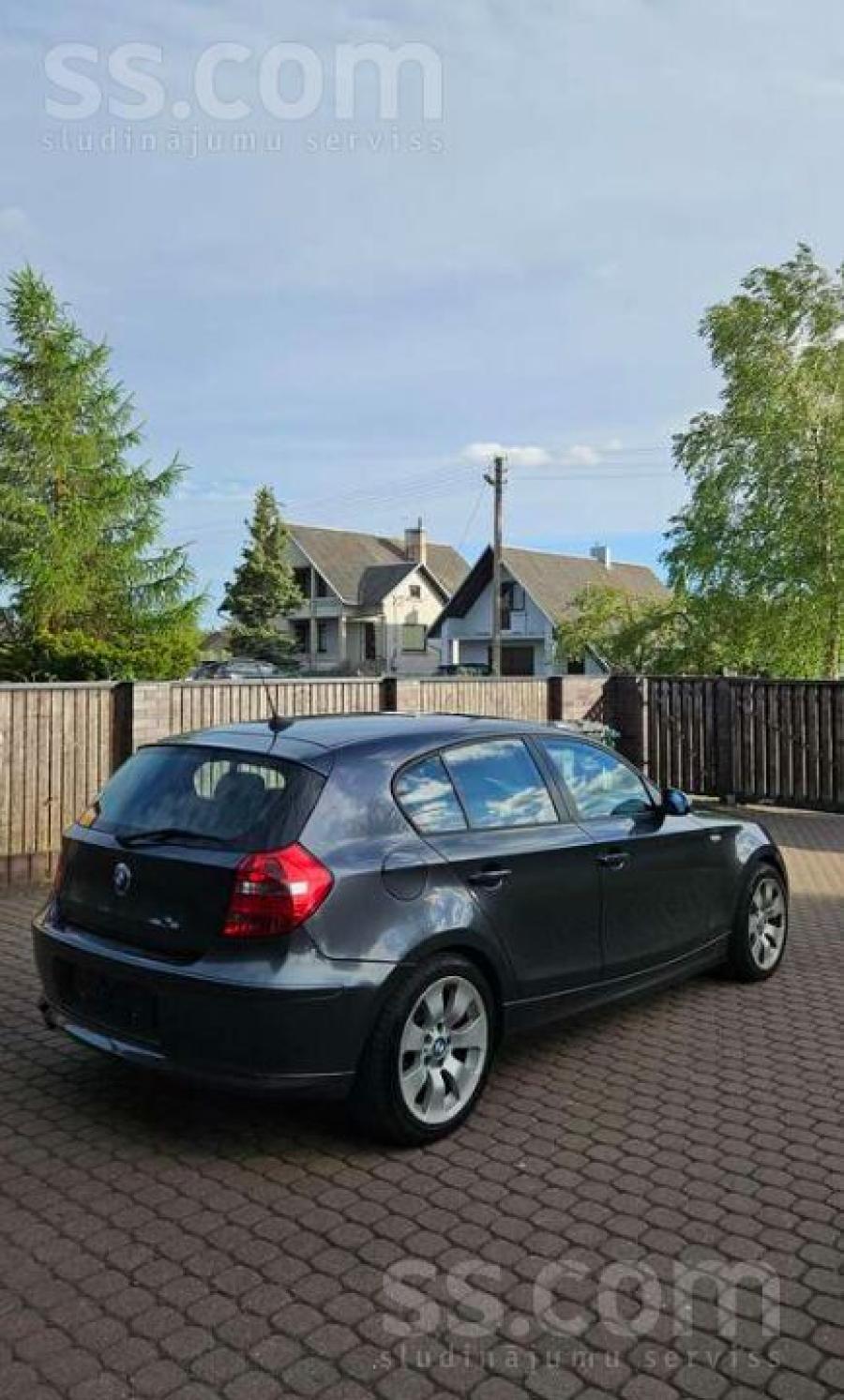 Pelēks BMW 118 2006 Valmiera, ar dzinēja tilpumu 2.00 L un nobraukumu 388 tūkst. km par 4750 €, foto 5 vietnē AUTOMOTO.COM.LV
