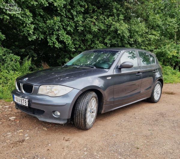 Grey BMW 118 2006 in Vilnius, with an engine capacity of 2.00 L and mileage of 325 thousand km for 2200 €, photo 3 on AUTOMOTO.COM.LV