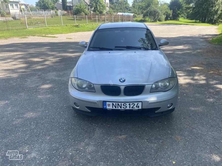 Pelēks BMW 118 2006 Panevēža, ar dzinēja tilpumu 2.00 L un nobraukumu 300 tūkst. km par 1400 €, foto 1 vietnē AUTOMOTO.COM.LV