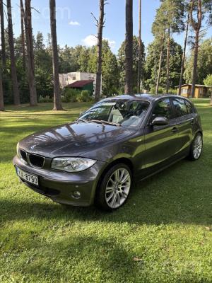 Grey BMW 118 2006 in Ogre, with an engine capacity of 2.00 L and mileage of 212 thousand km for 2000 €, photo  on AUTOMOTO.COM.LV