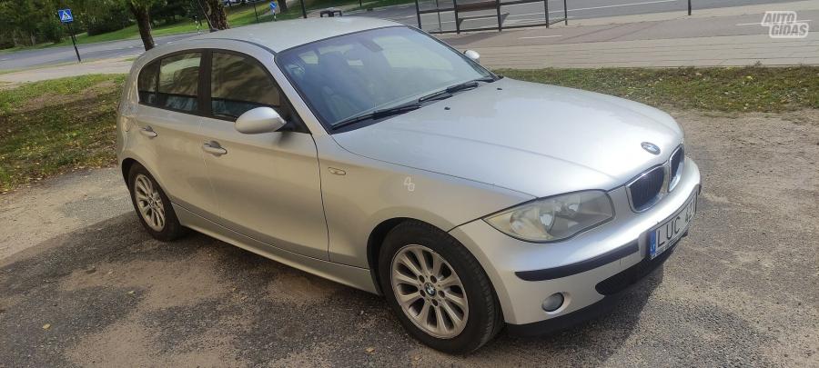 Grey BMW 118 2006 in Vilnius, with an engine capacity of 2.00 L and mileage of 296 thousand km for 2500 €, photo 1 on AUTOMOTO.COM.LV