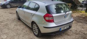 Grey BMW 118 2006 in Vilnius, with an engine capacity of 2.00 L and mileage of 296 thousand km for 2500 €, photo 13 on AUTOMOTO.COM.LV