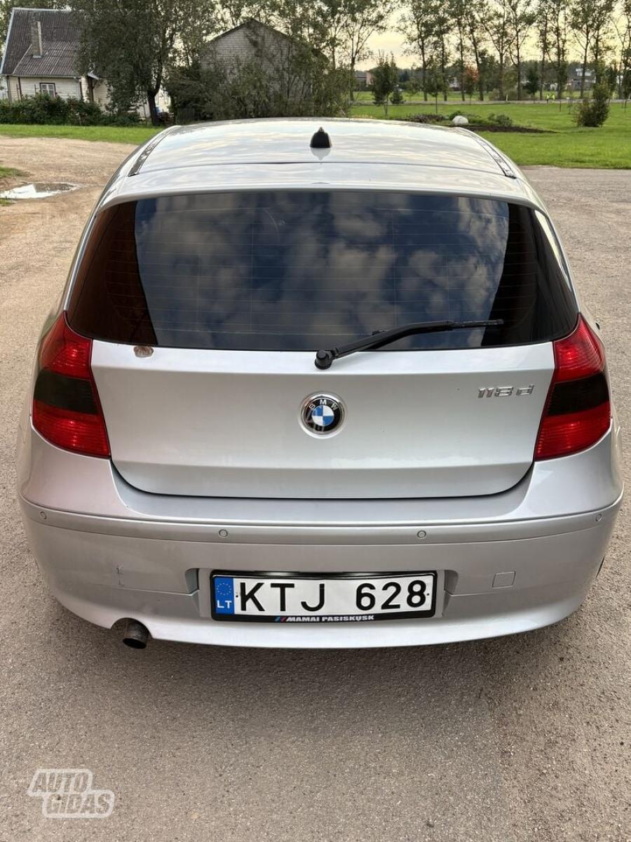 Pelēks BMW 118 2006 Širvintos, ar dzinēja tilpumu 2.00 L un nobraukumu 304 tūkst. km par 1400 €, foto 6 vietnē AUTOMOTO.COM.LV
