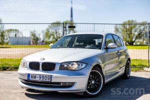 Grey BMW 118 2007 in Riga, with an engine capacity of 2.00 L and mileage of 341 thousand km for 2500 €, photo 1 on AUTOMOTO.COM.LV